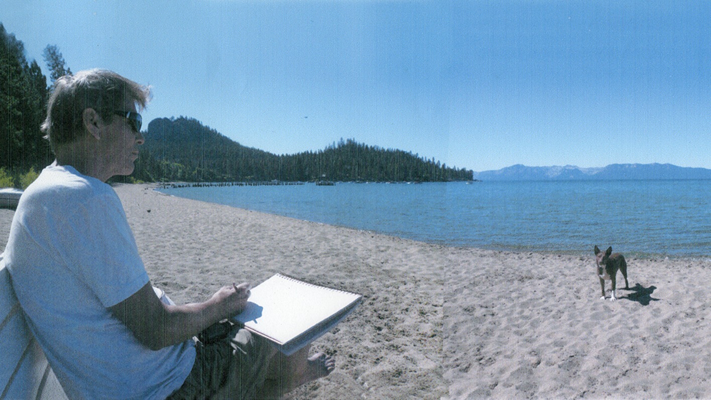 Russell Crotty: Around the Vast Blue [Lake Tahoe] - Nevada Museum of Art