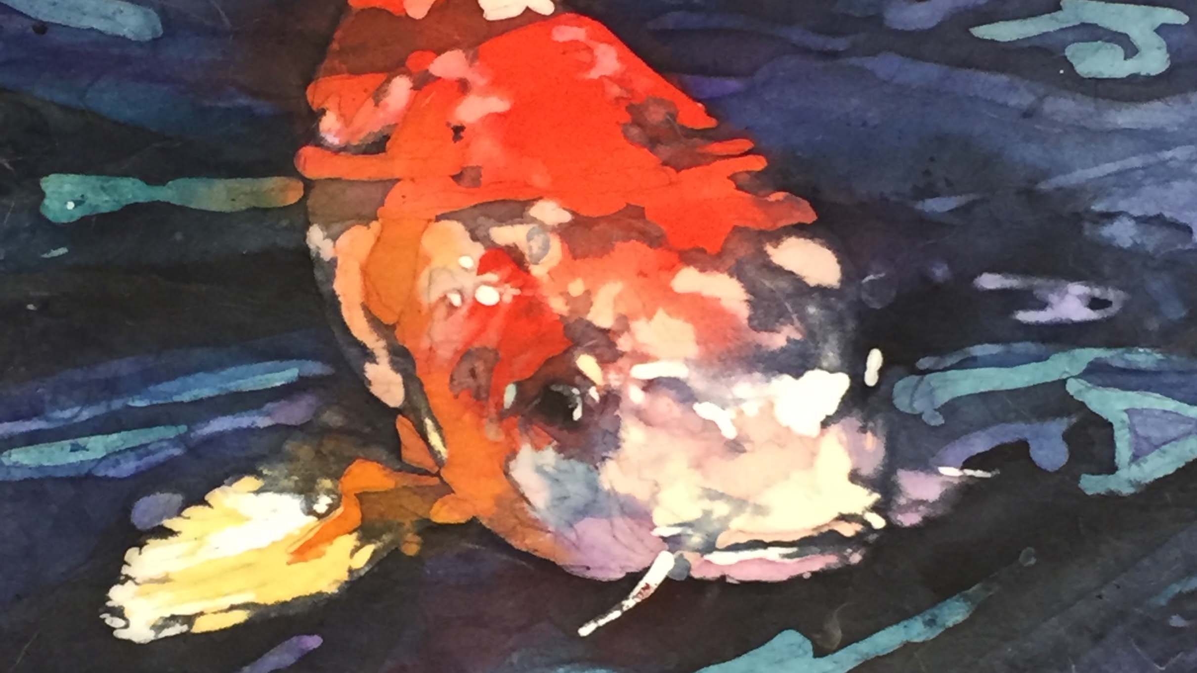 Watercolor Techniques: Batik Method on Rice Paper - Nevada Museum of Art