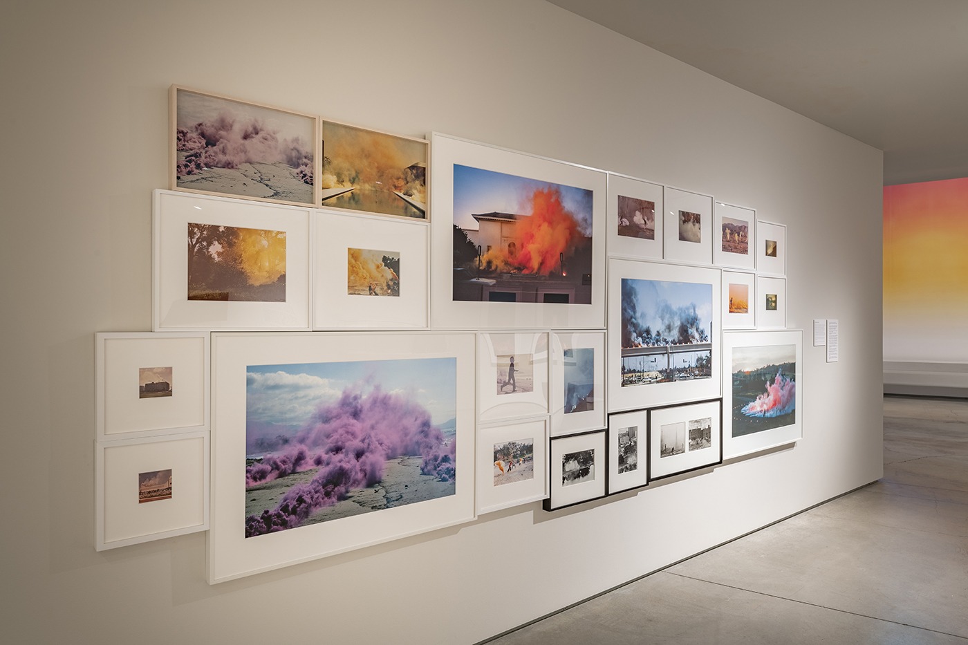 Judy Chicago: Dry Ice, Smoke, and Fireworks Archive - Nevada Museum of Art