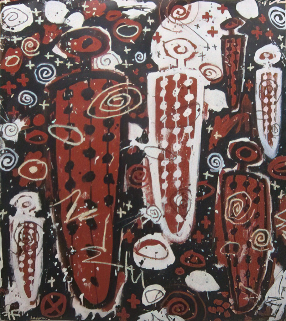 Harry Fonseca: Stone Poem #4 - Nevada Museum of Art