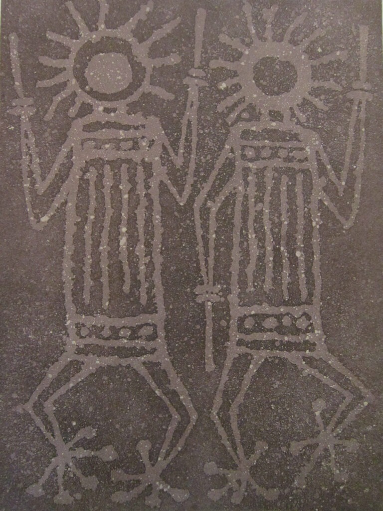 Harry Fonseca: Stone Poem #4 - Nevada Museum of Art