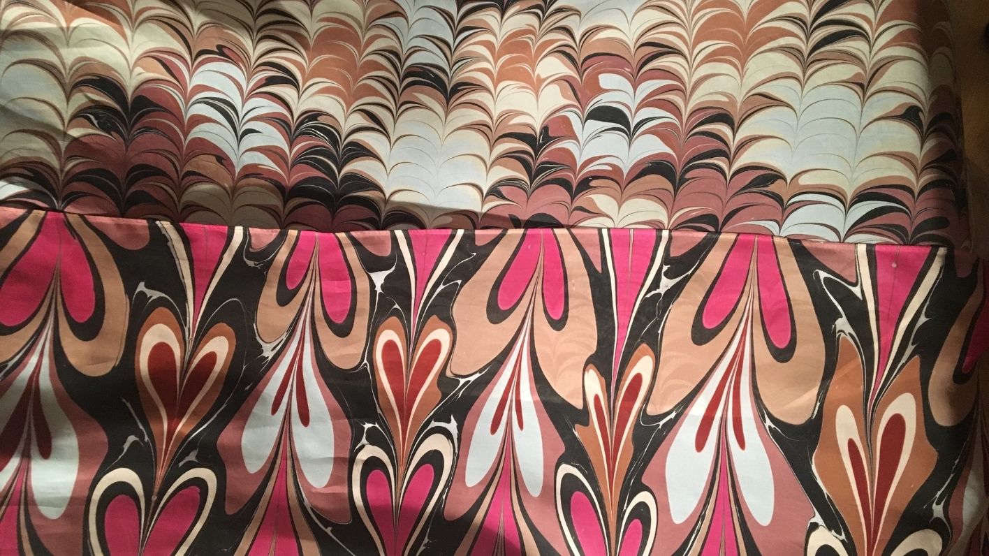 European Marbling on Fabric - Nevada Museum of Art